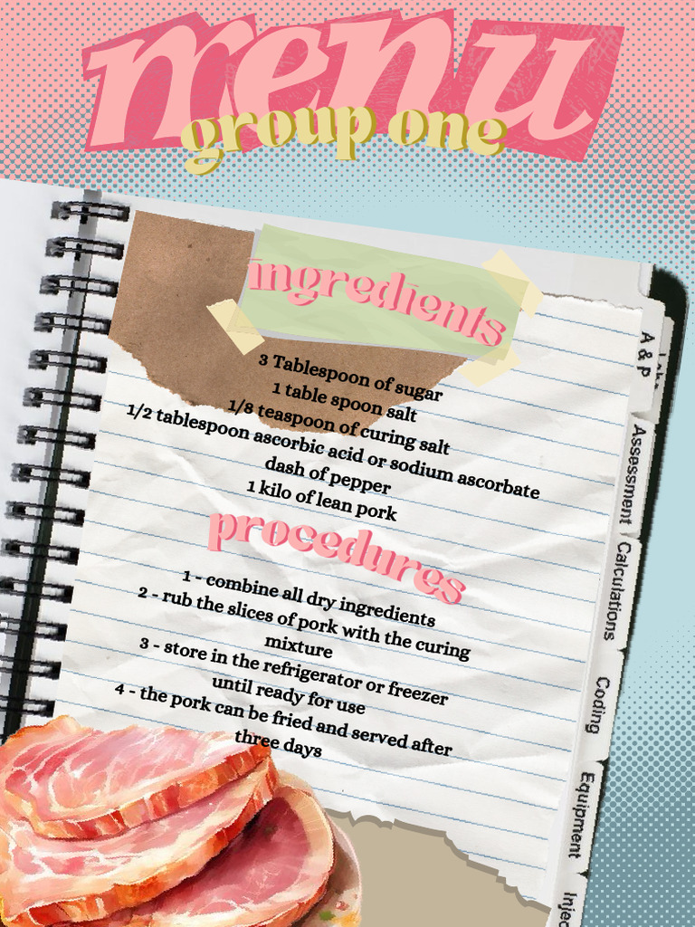 Pork Curing Recipe Guide | PDF
