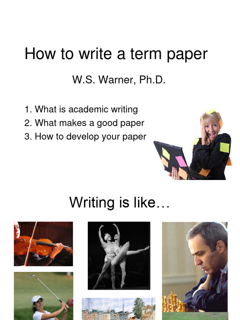 How To Write A Term Paper | PDF | Thought | Logic