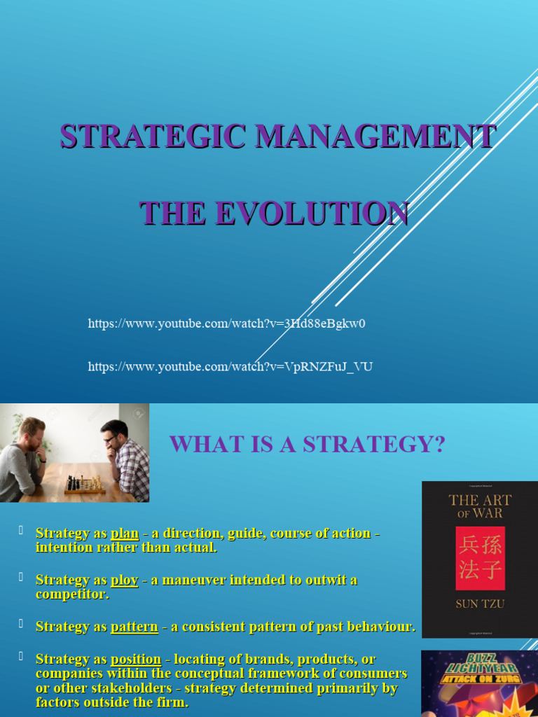 Strategy Evolution | PDF | Strategic Management | Economies