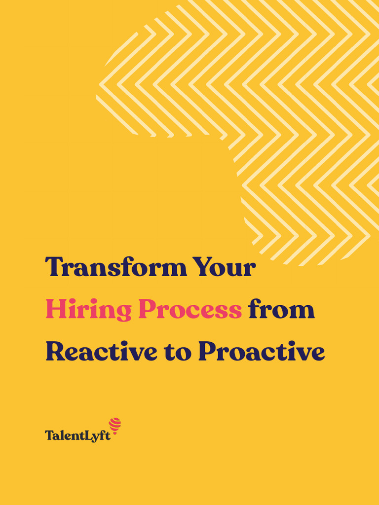 Proactive Recruitment Strategies Explained | PDF | Recruitment | Analytics