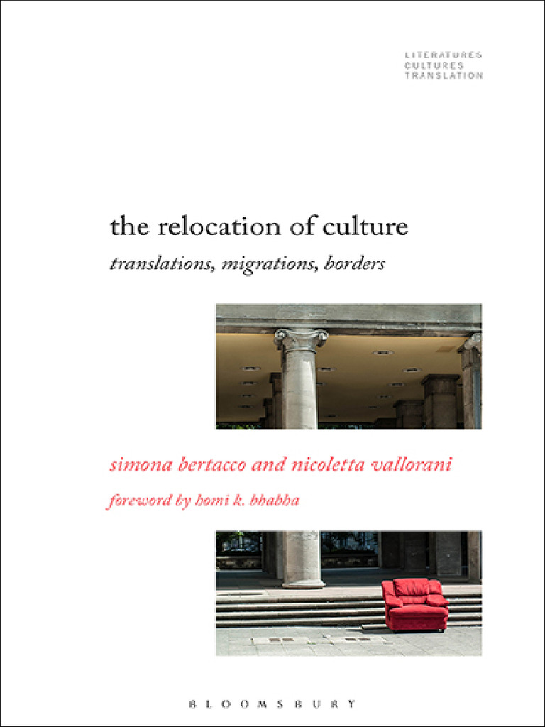 (Literatures, Cultures, Translation) Simona Bertacco, Nicoletta Vallorani, Homi K. Bhabha - The ...