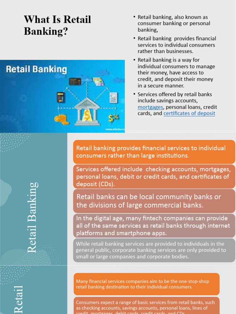 Understanding Retail Banking Services | PDF | Banks | Money Laundering