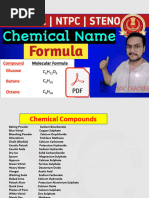 Common Chemistry Formulas | PDF