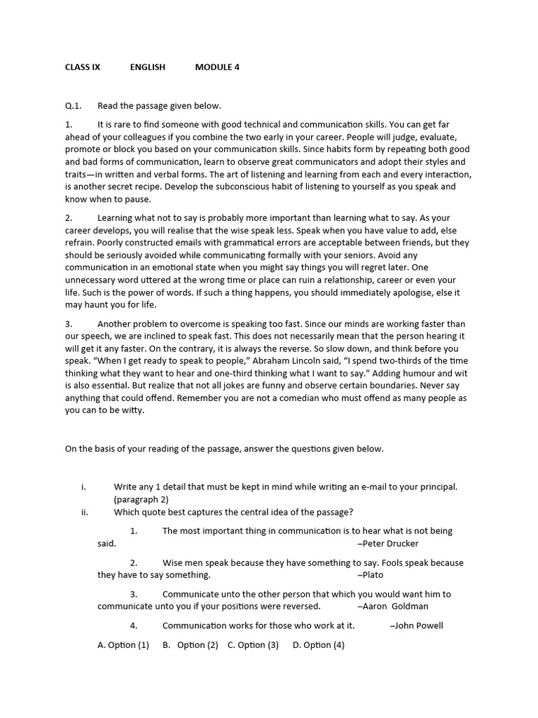 Effective Communication Skills Guide | PDF | Communication | Learning