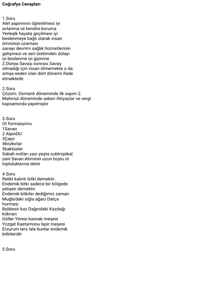 Cografya | PDF