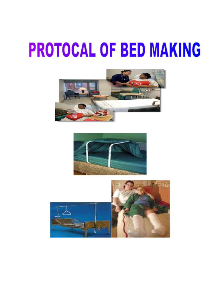 nursing skill bed making | PDF | Bed | Bedding