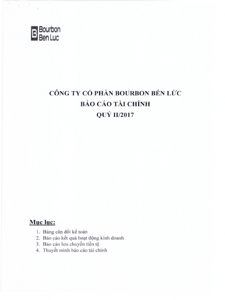 BBL Baocaotaichinh Q2 2017 | PDF