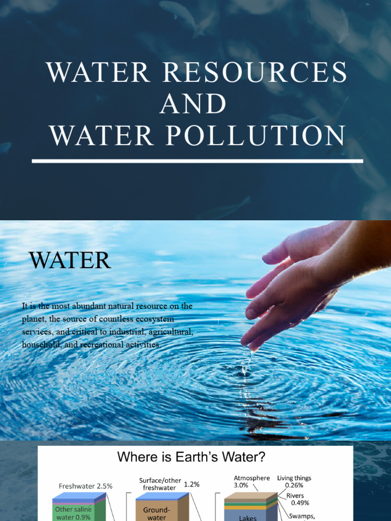 Water Resources and Water Pollution | PDF | Water Pollution | Water