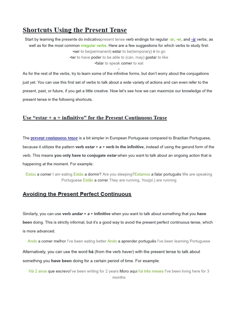 Cheat Sheet | PDF | Grammatical Tense | Linguistics