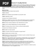 Nole Me Tangere Script Kabanata 7 Pagsusuyuan Sa Asotea | PDF