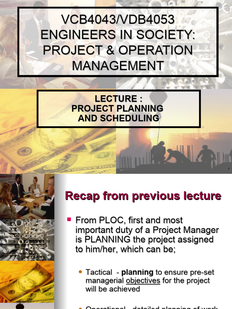 Project Planning and Scheduling Essentials | PDF | Art