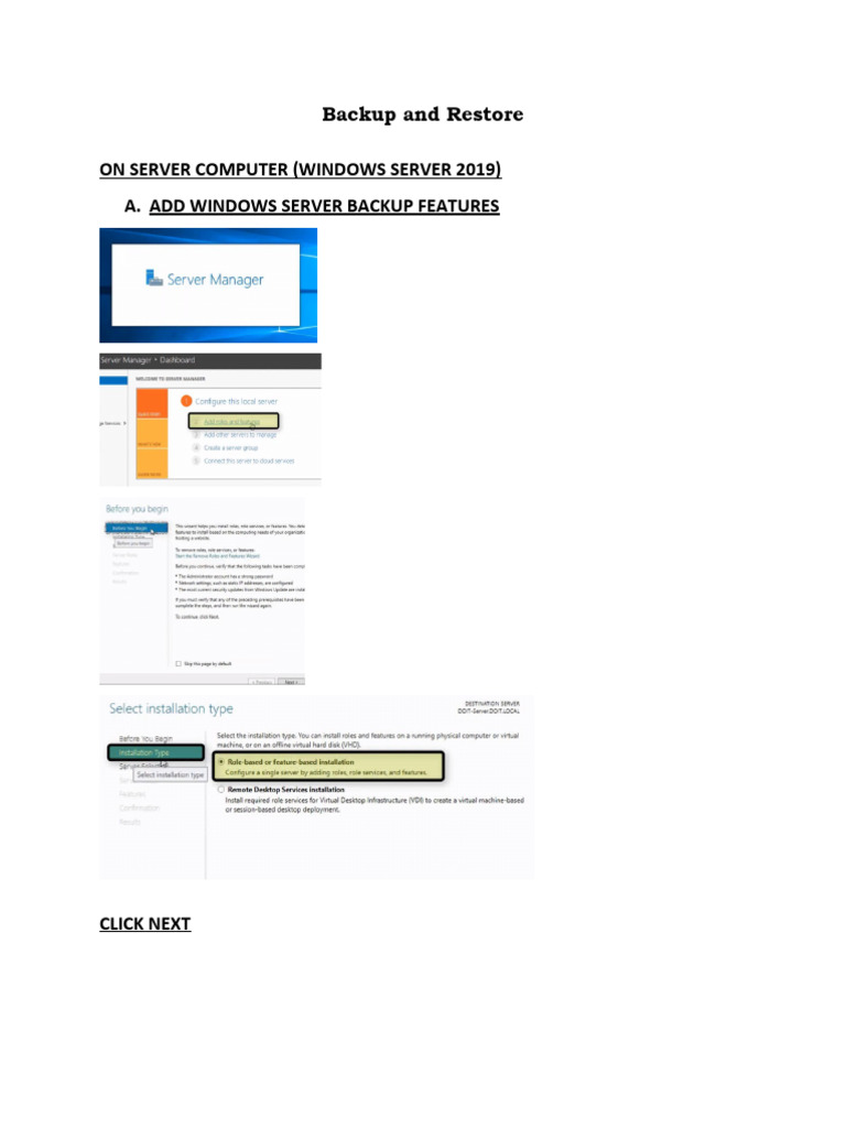 COC4 Backup and Restore | PDF