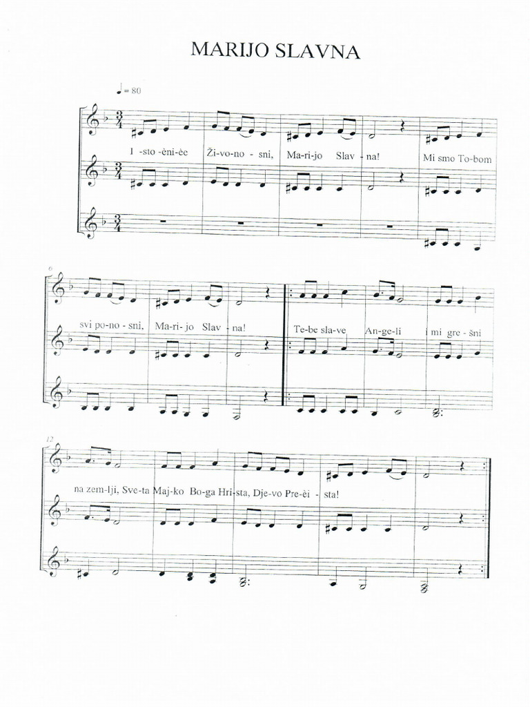 Marijo Slavna | PDF