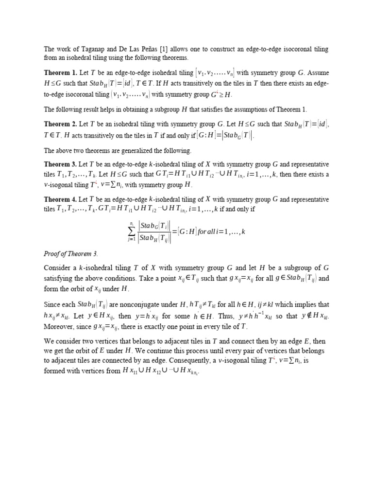 July 20 Report | PDF | Symmetry | Mathematical Physics