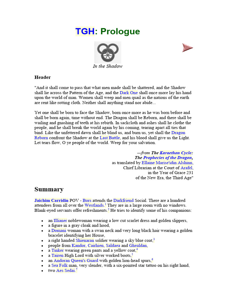 2 TGH | PDF | The Wheel Of Time