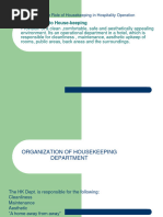 Housekeeping Terminology Guide | PDF | Housekeeping | Hotel