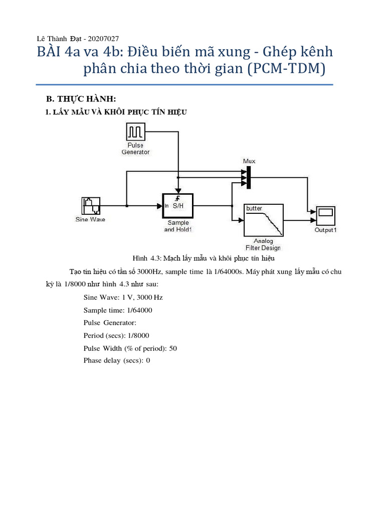 Le Thanh Dat - Bai 4 | PDF