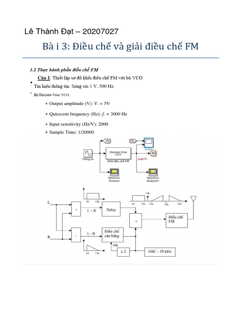 Le Thanh Dat - Bai 3 | PDF