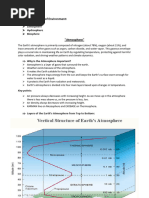 Grade 9 Term 4 Notes Planet Earth and Beyond | PDF | Atmosphere Of ...