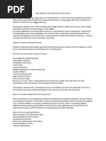 Understanding Class Bunking Reasons | PDF