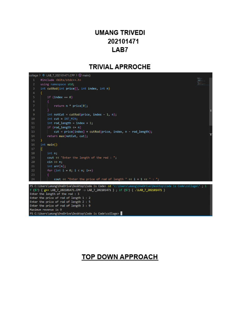 Lab 7 | PDF | Computers
