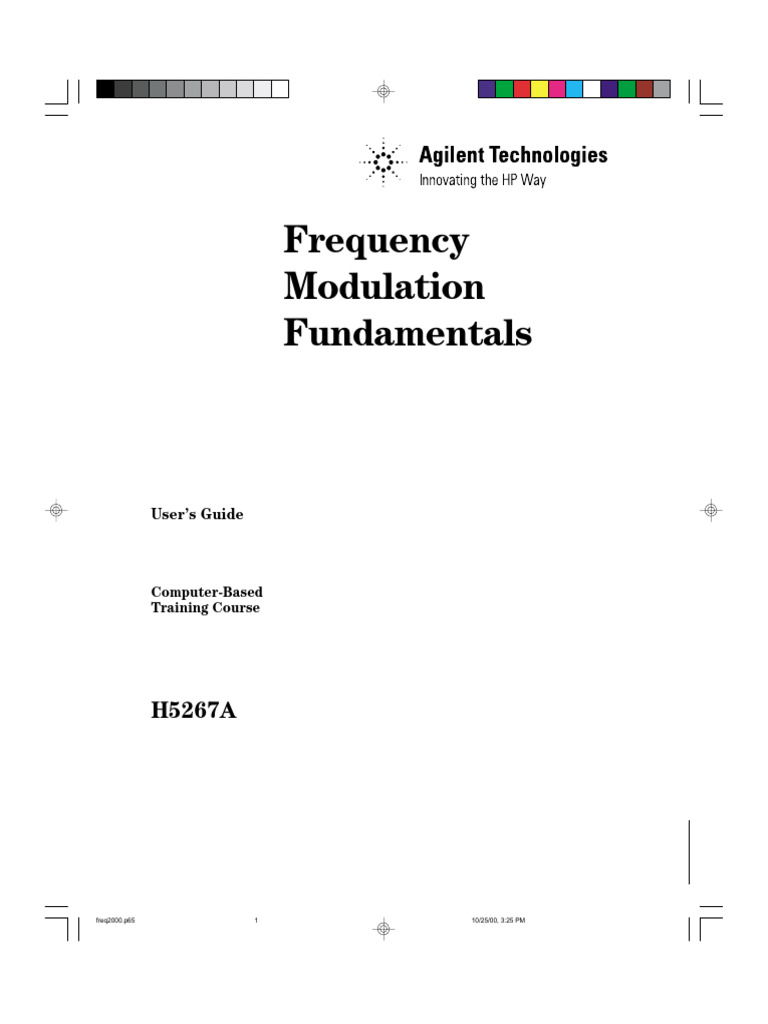 FMF User Guide | PDF | Frequency Modulation | Modulation