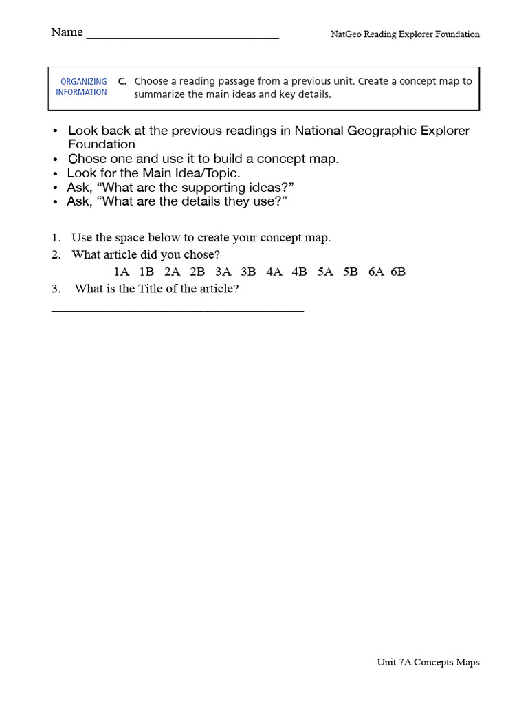 Concept Map Homework | PDF