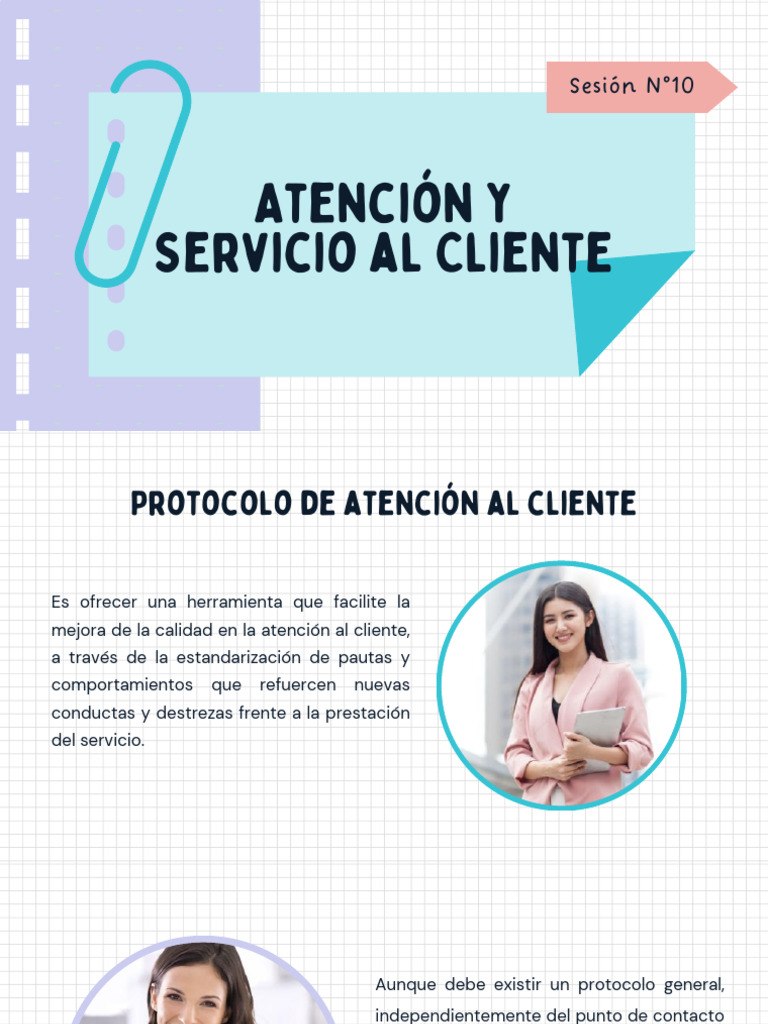 Protocolo Efectivo de Atención al Cliente | PDF | Servicio al Cliente ...
