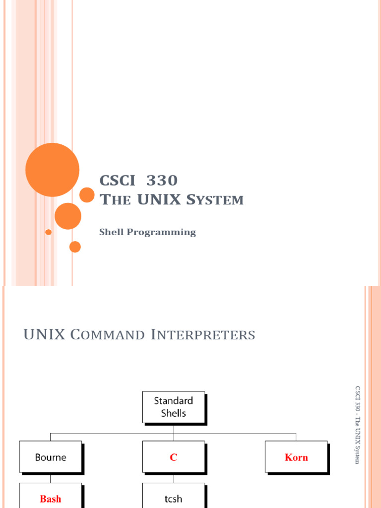 SOS!!!shell-pgming Basics 4EPOKA | PDF | Computer Architecture | Computer Programming