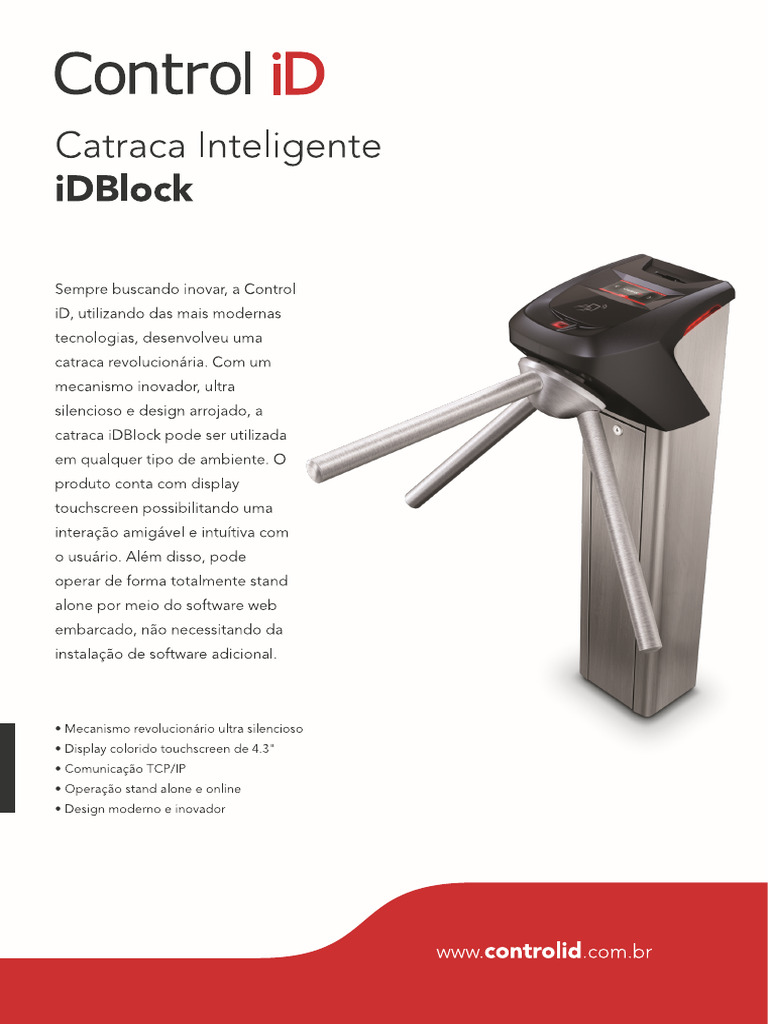 Catraca iDblock | PDF