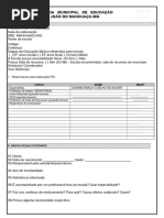 Boletim Escolar - Modelo 02 | PDF