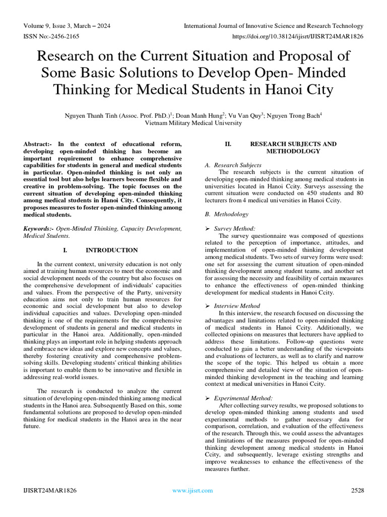 Research On The Current Situation and Proposal of Some Basic Solutions ...
