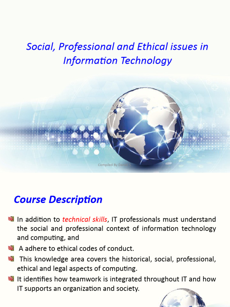 Professional Ethics Chapter One | PDF | Morality | Intellectual Property