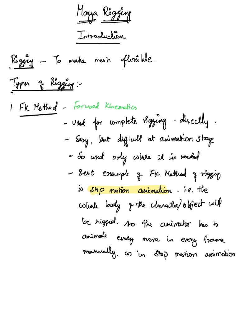 Rigging Class Notes | PDF