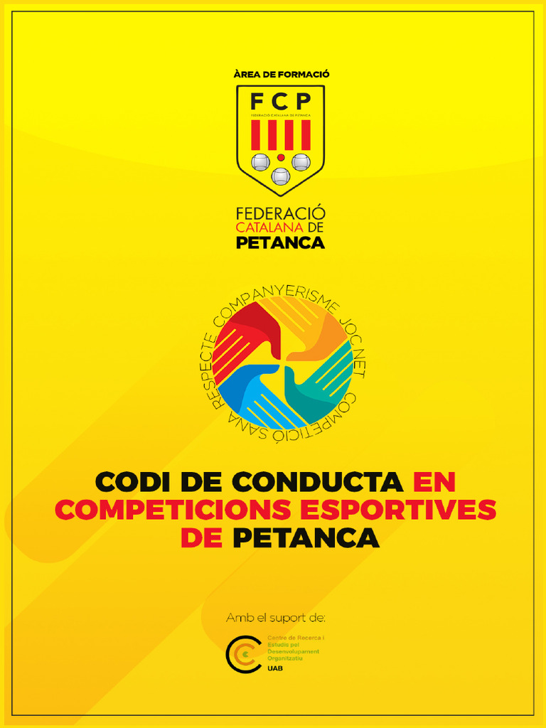 Codi de Conducta FCP 1 | PDF