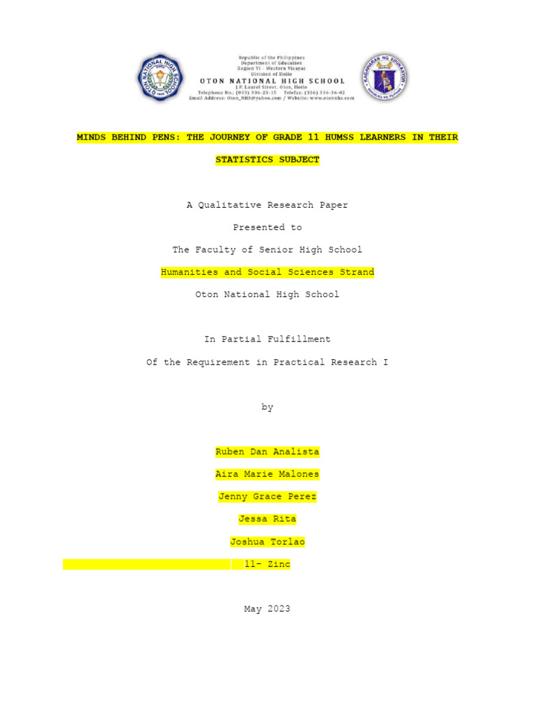 Paper Format For PR 1 1 | PDF | Methodology | Procedural Knowledge