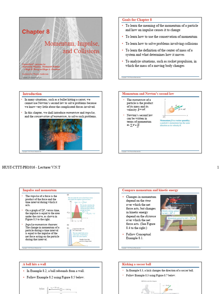 08_Lecture_Outline | PDF | Momentum | Collision