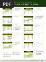 NTU Academic Calendar AY2024 25 (Semester) | PDF | Observances | Academia