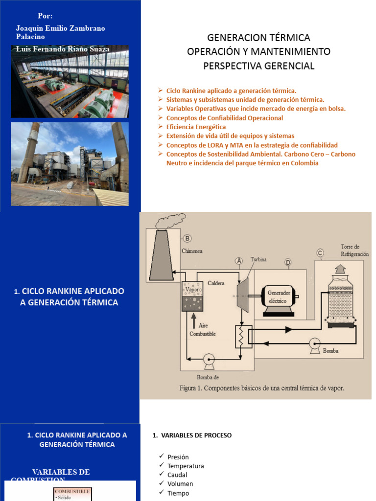 Generacion Termicas Vision Global | PDF | Ingeniería de confiabilidad ...