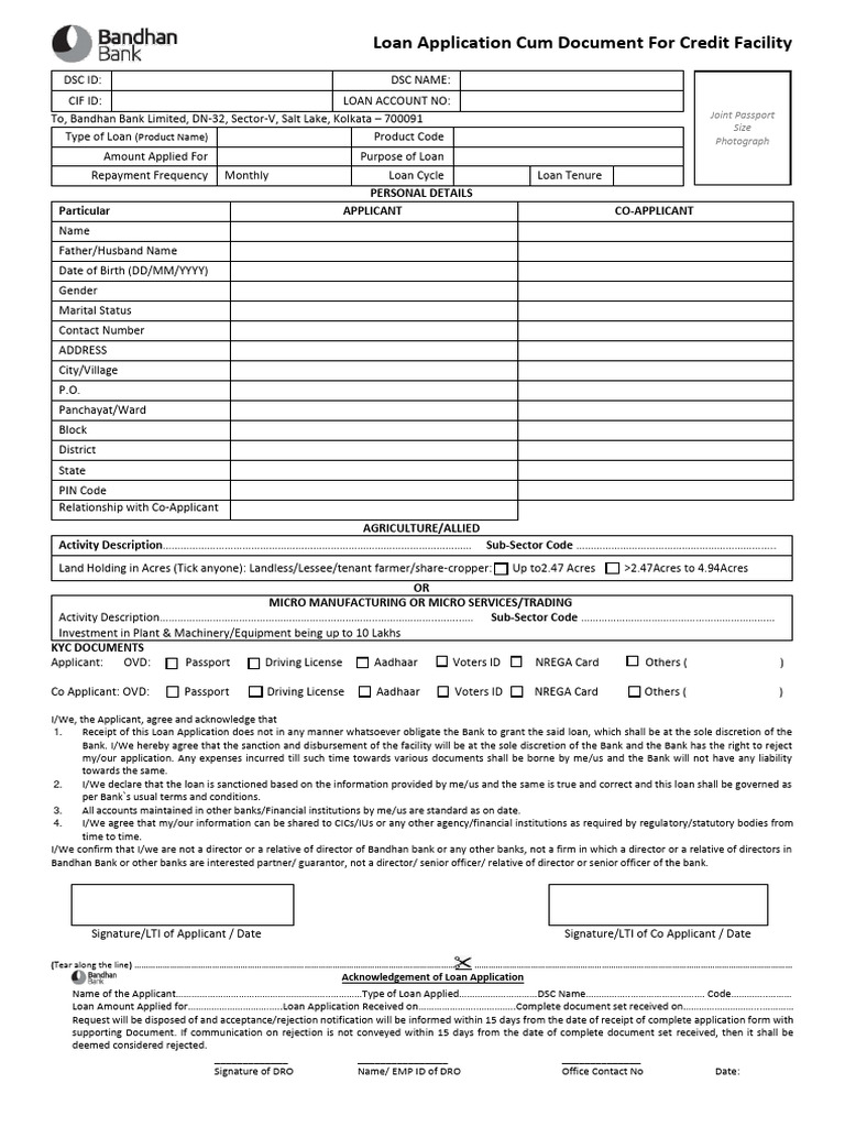 Samriddhi Loan Application Form | PDF | Loans | Interest