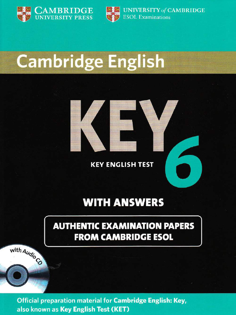 KET Test 6 With Answer Key - TB | PDF