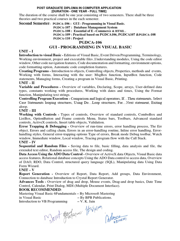Pgdca Sem-2 | PDF | Html | Relational Database Pgdca Sem-2 | PDF | Html | Relational Database