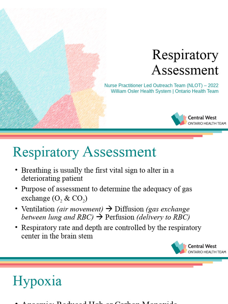 Respiratory Assessment Guide 2022 | PDF | Pneumonia | Respiratory Diseases