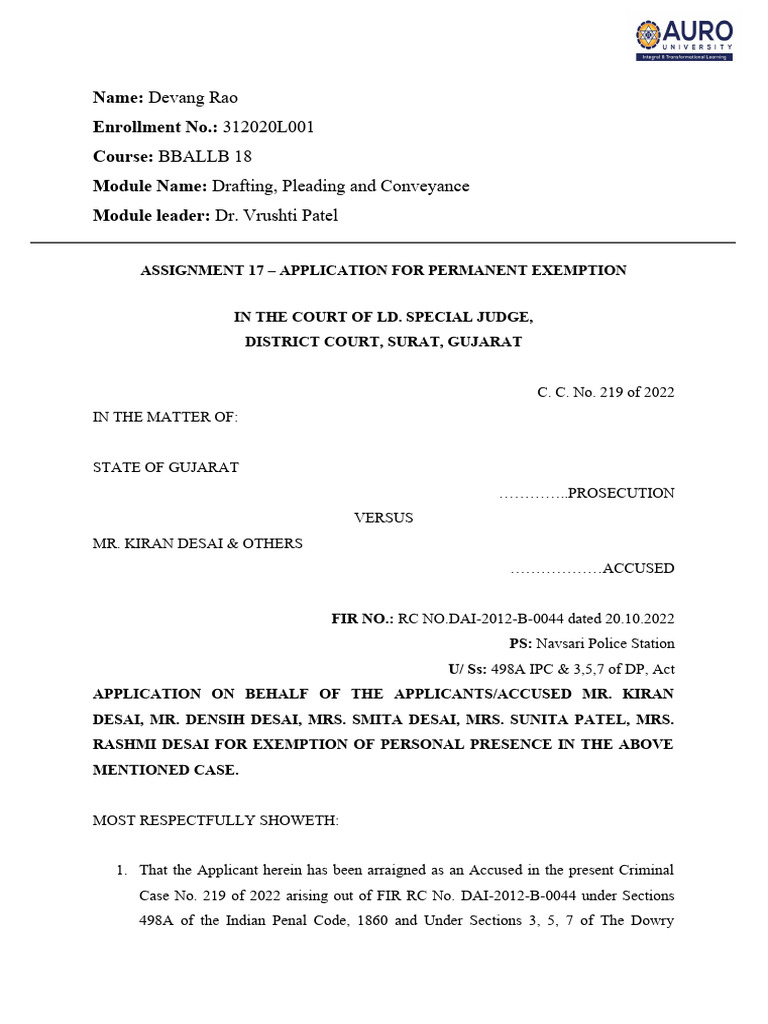 Assignment 17- Naman Gupta | PDF | Criminal Law | Public Law