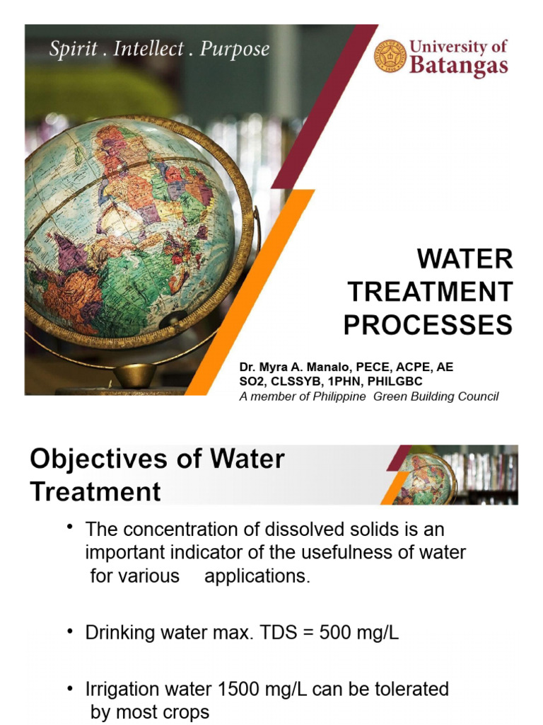 Water Treatment Process | PDF | Water Purification | Water