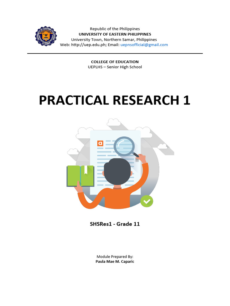 Shsres1 Module 3 RRL | PDF | Apa Style | Punctuation