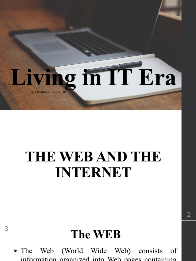 Living in IT Era Module 3 The Web and The Internet | PDF | World Wide Web | Internet & Web