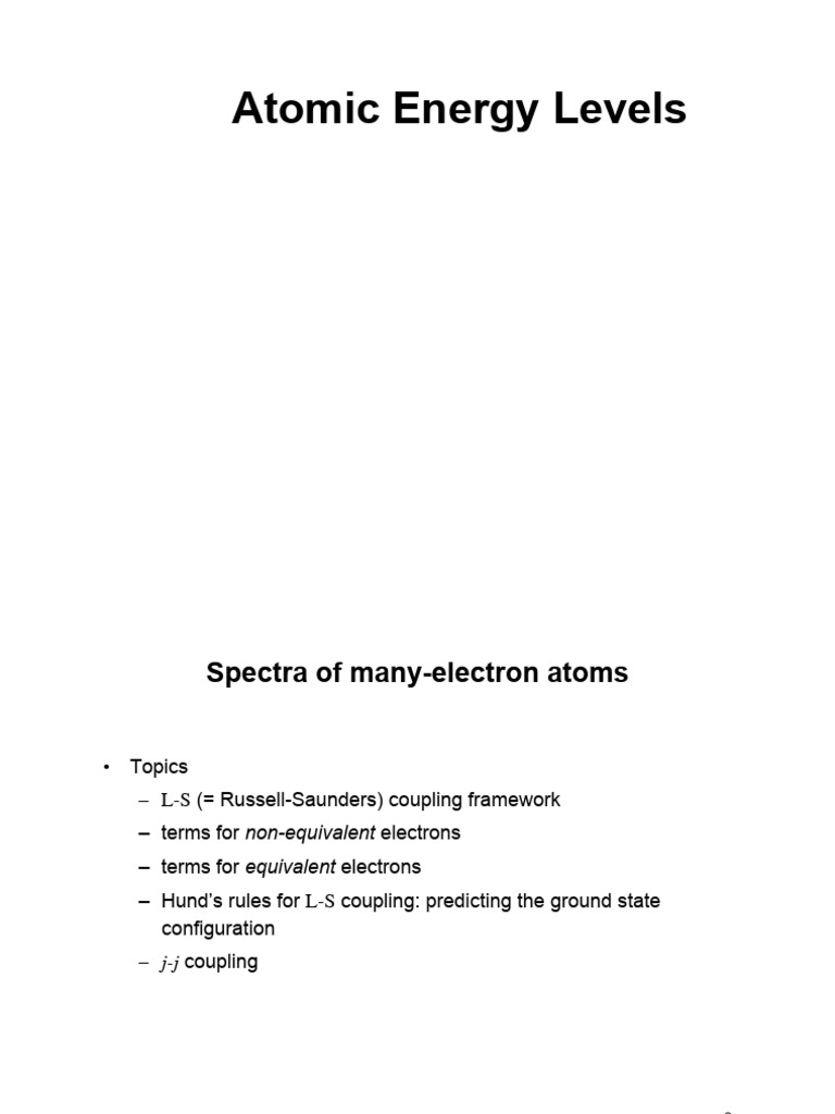 Atomic Structure Pdf Electron Configuration Atomic Orbital