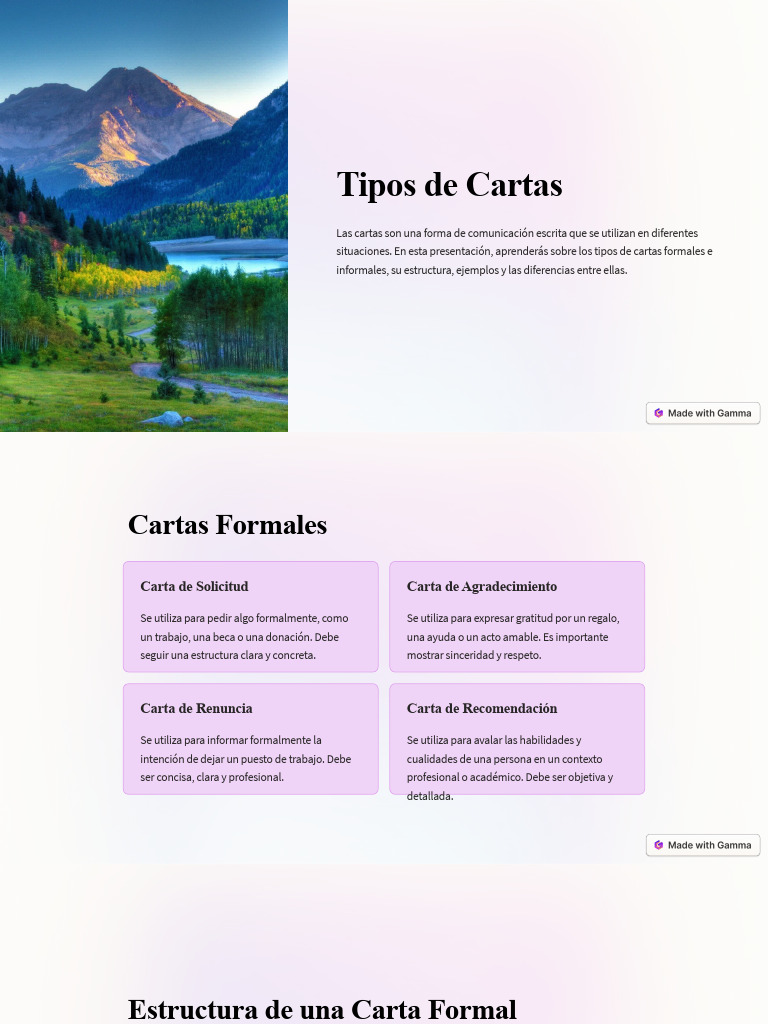 Tipos y Ejemplos de Cartas Formales e Informales | PDF