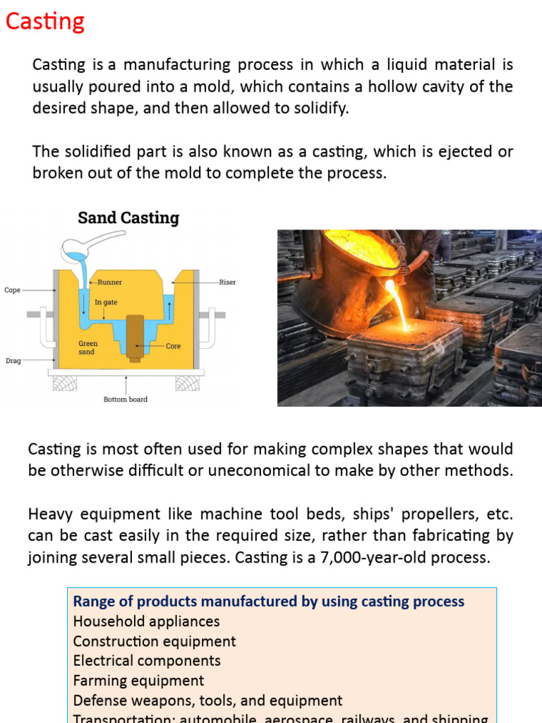 Casting | PDF | Casting | Industrial Processes